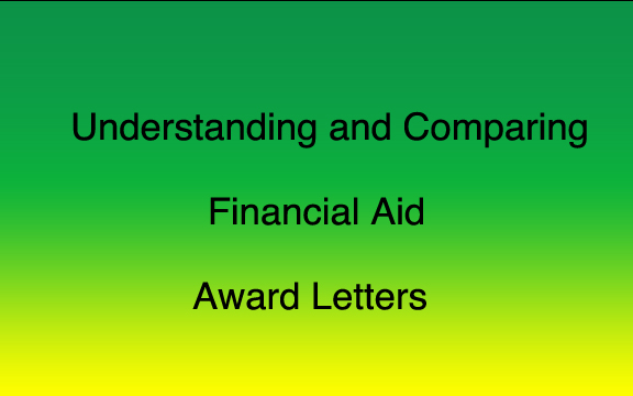 Understanding And Comparing Financial Aid Award Letters | JLV College ...