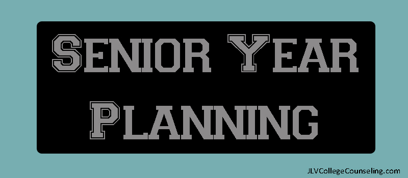 7 Tips For Rising Seniors – #5 – Senior Year Planning | JLV College ...