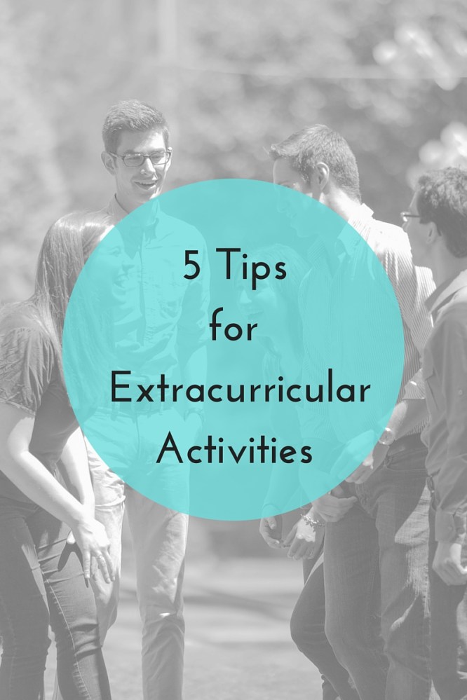 5 tips for extracurricular activities | JLV College Counseling