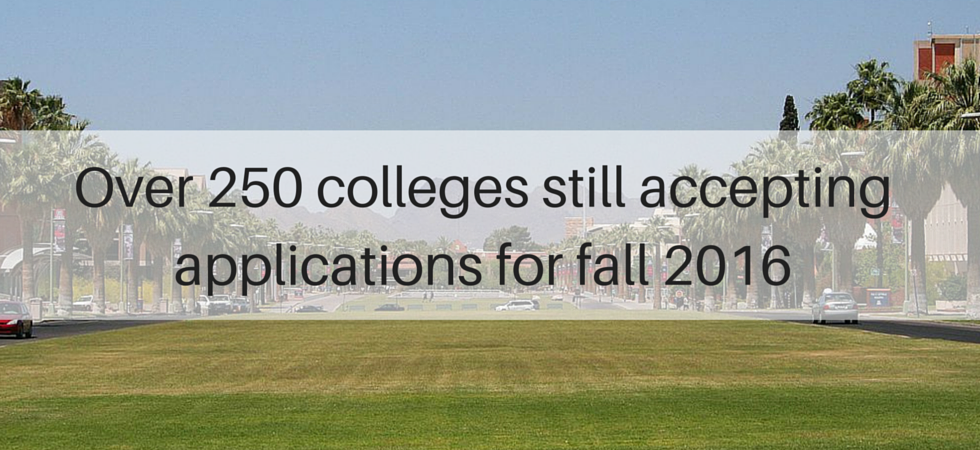 Colleges still accepting applications for fall 2016 | JLV College ...