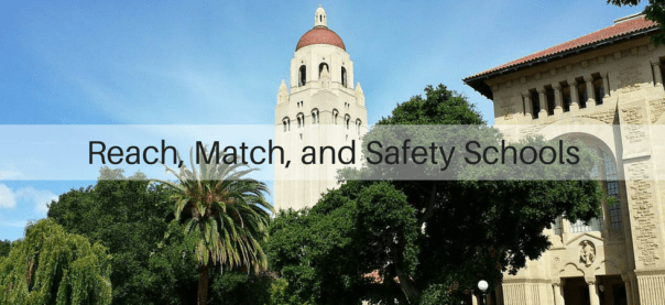 Reach, Match, and Safety Schools | JLV College Counseling