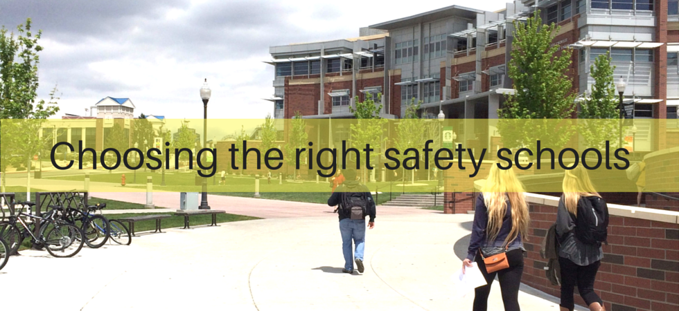 Choosing the right safety schools | JLV College Counseling