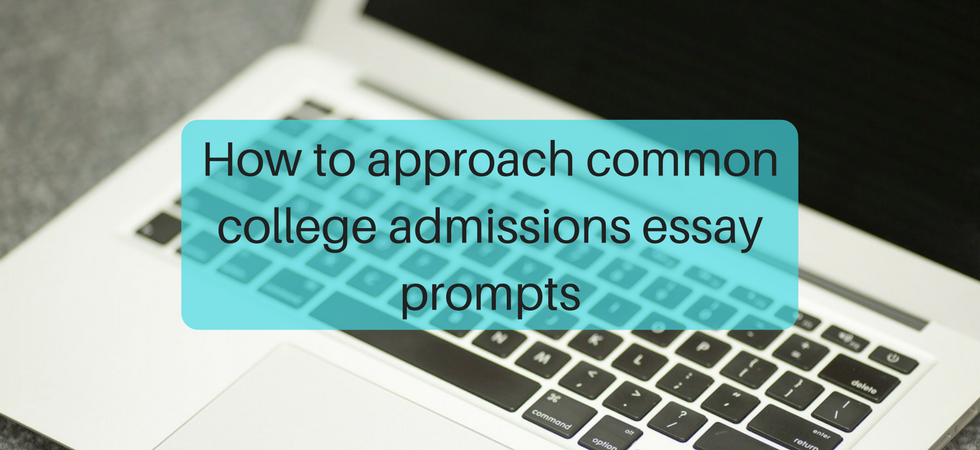 How to approach common college admissions essay prompts | JLV College ...