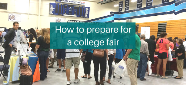 How to prepare for a college fair | JLV College Counseling