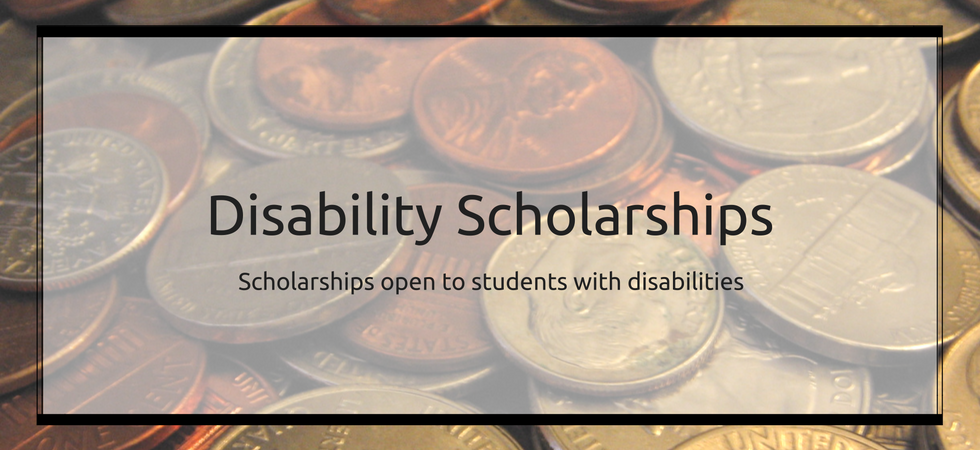General Disability Scholarships | JLV College Counseling