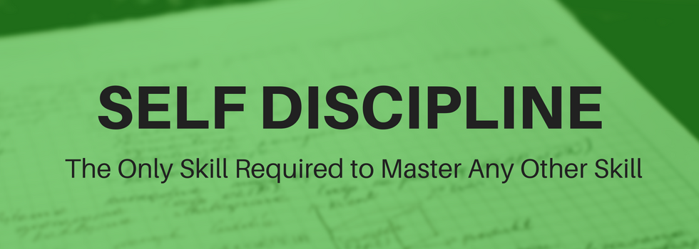 How to Build Self-Discipline in Order to Become More Productive in ...