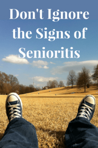 Don’t Ignore the Signs of Senioritis | JLV College Counseling