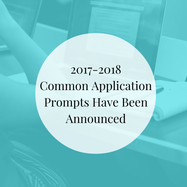 2017-2018 Common Application Prompts Have Been Announced | JLV College ...