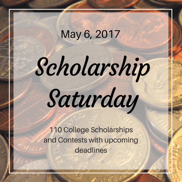 Scholarship Saturday – May 6, 2017 | JLV College Counseling
