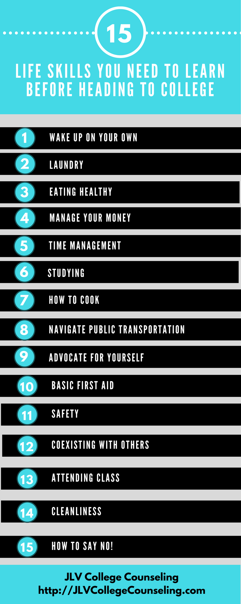 15 Life Skills You Need To Learn Before Heading To College | JLV ...