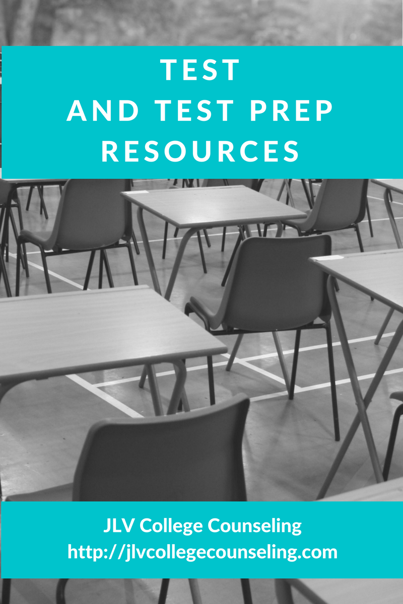 Tests and Test Prep | JLV College Counseling