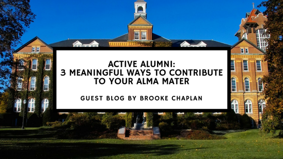 Active Alumni: 3 Meaningful Ways To Contribute To Your Alma Mater | JLV ...