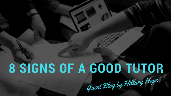 8 Signs of a Good Tutor | JLV College Counseling