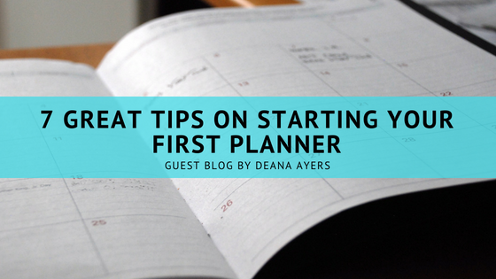 7 Great Tips on Starting Your First Planner | JLV College Counseling